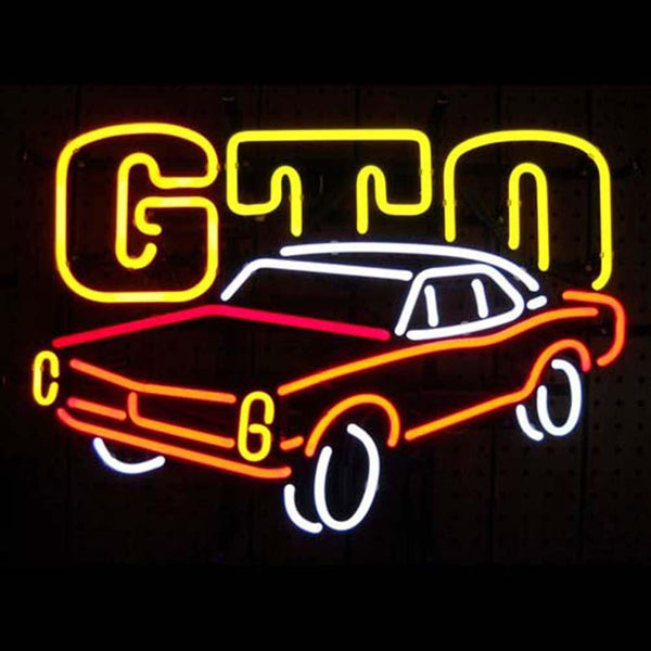 Professional Gm American Auto Pontiac Gto Handmade Art Neon Sign ...
