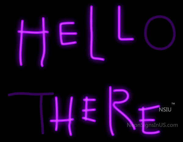Hell Here (Hello There) Batman Returns Neon Sign – Custom-Neon-Sign