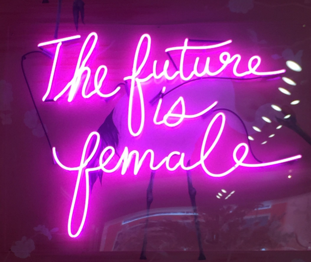 The future Is female neon sign – Custom-Neon-Sign
