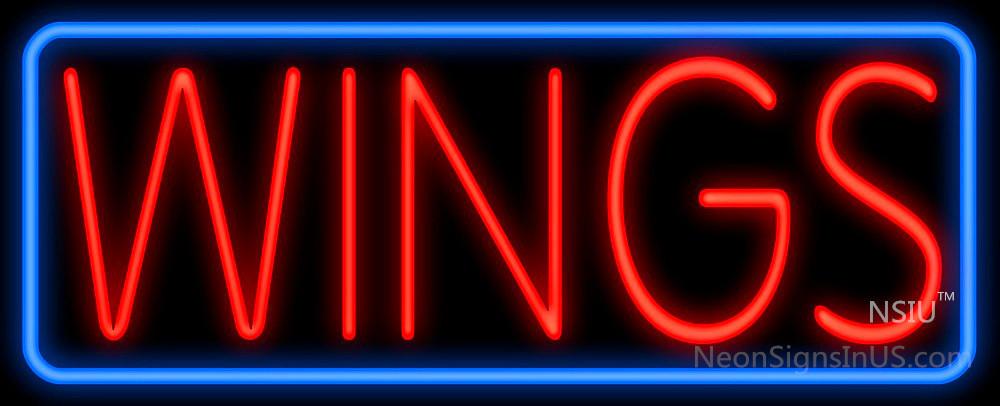 Wings Neon Sign – Custom-Neon-Sign