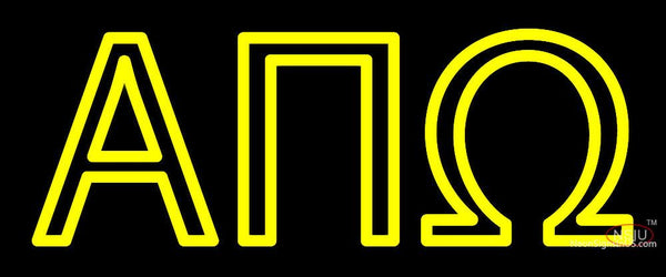 Alpha Pi Omega Neon Sign – Custom-Neon-Sign