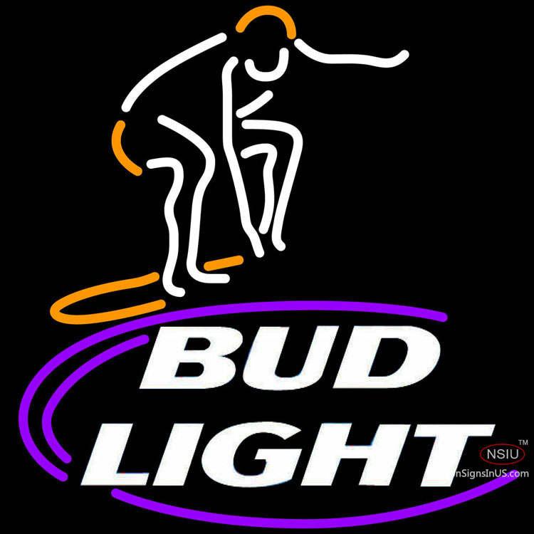 Bud Light Surfer Neon Beer Sign x – Custom-Neon-Sign