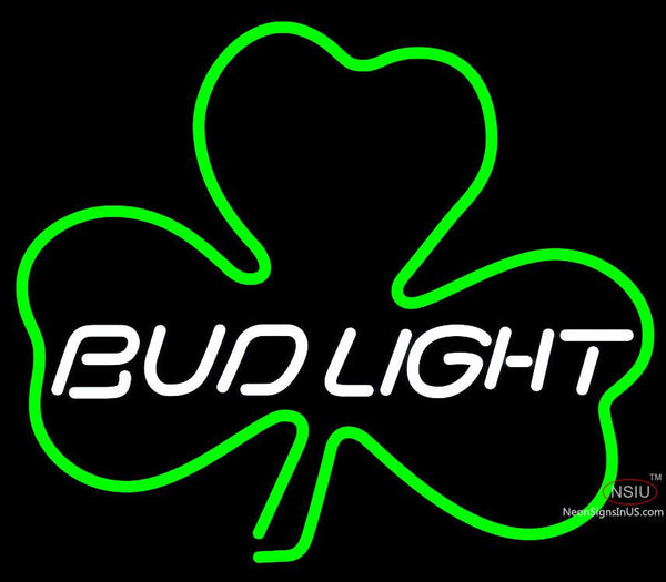 Bud Light Green Clover Neon Sign x – Custom-Neon-Sign