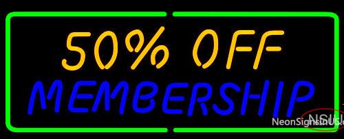 off Membership Neon Sign – Custom-Neon-Sign