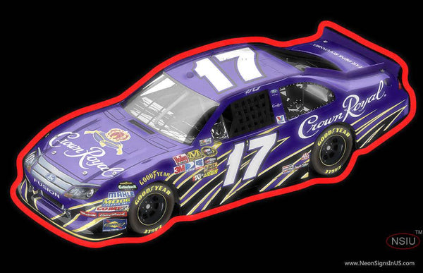 Crown Royal NASCAR Handmade Art Neon Sign – Custom-Neon-Sign
