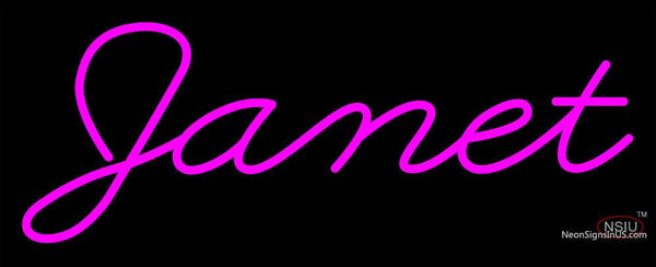 Custom Janet Neon Sign – Custom-Neon-Sign