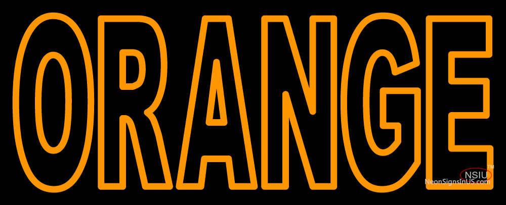 Custom Orange Neon Sign – Custom-Neon-Sign
