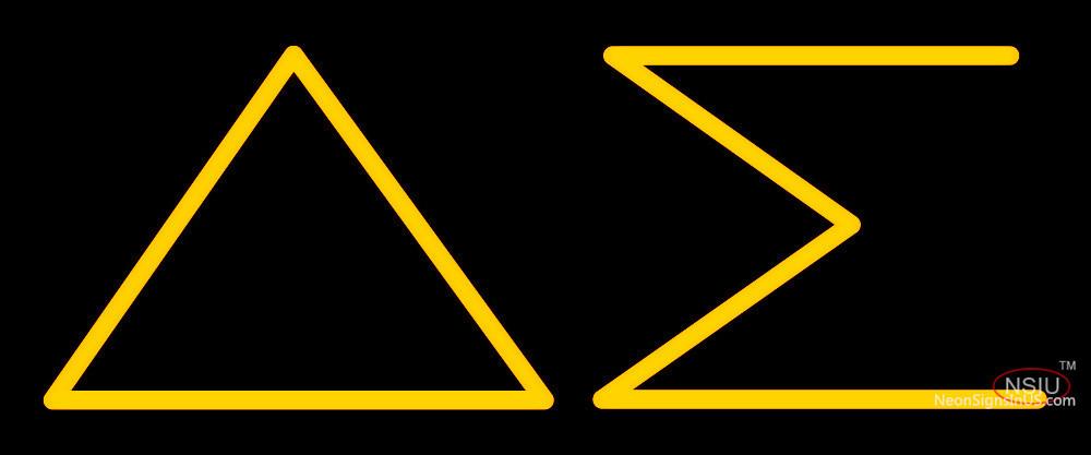 Delta Sigma Sorority Neon Sign – Custom-Neon-Sign