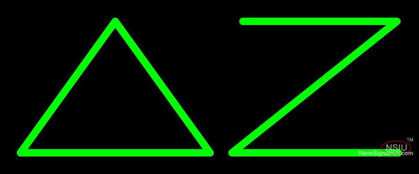 Delta Zeta Neon Sign – Custom-Neon-Sign