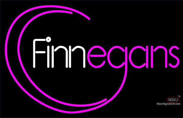 Finnegans Logo Text Neon Sign – Custom-Neon-Sign