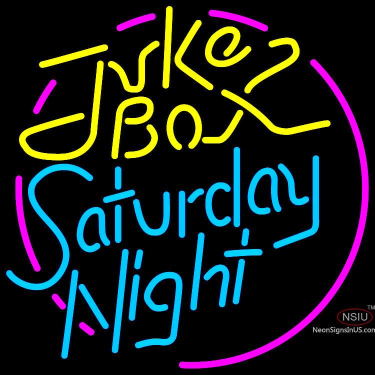 Juke Box Saturday Night Neon Sign x – Custom-Neon-Sign