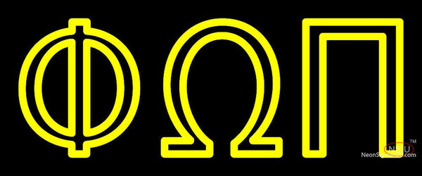 Phi Omega Pi Neon Sign – Custom-Neon-Sign