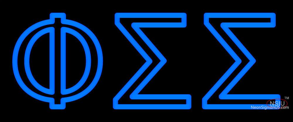 Phi Sigma Sigma Neon Sign – Custom-Neon-Sign