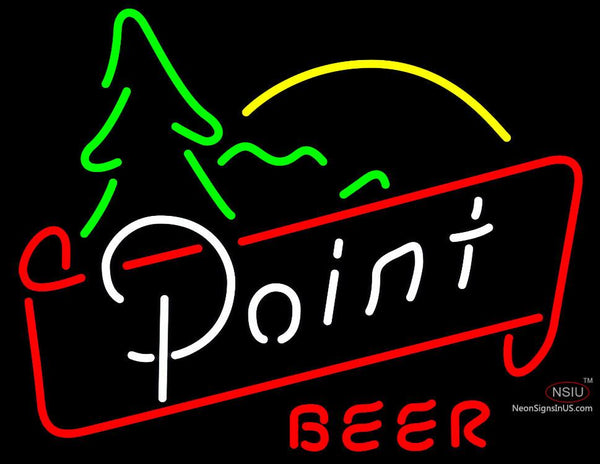 Point Great Outdoors Neon Beer Sign – Custom-Neon-Sign