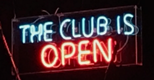 the club is open neon sign – Custom-Neon-Sign