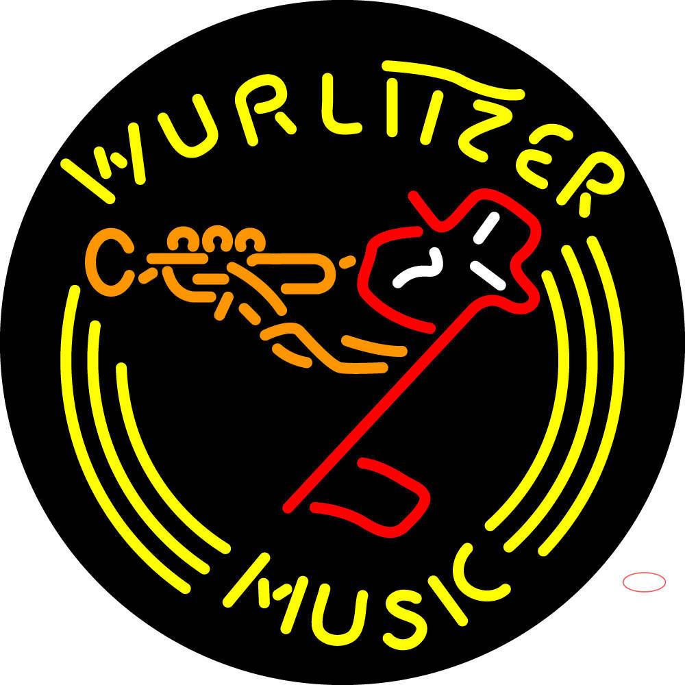 Wurlitzer Music Neon Sign – Custom-Neon-Sign