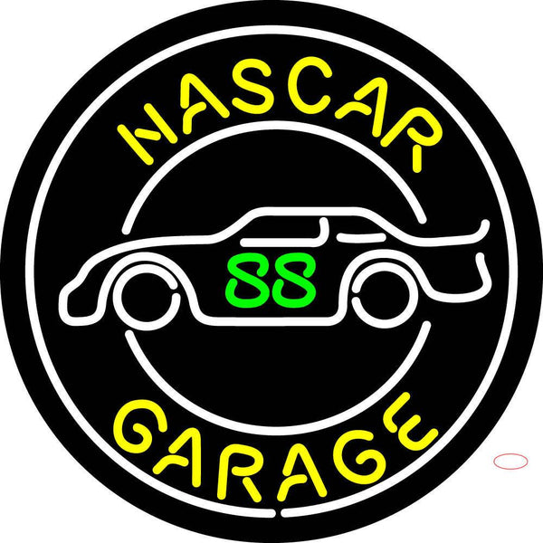 Yellow Nascar Garage Neon Sign – Custom-Neon-Sign
